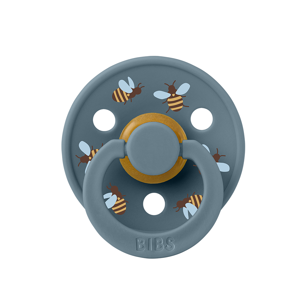 STUDIO Colour Pacifier Bumblebee Friends - Petrol – Bibsworld store US