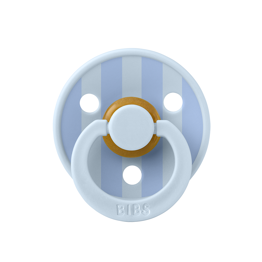 BIBS STUDIO Pacifier - Baby Blue/Dusty Blue – Bibsworld store US