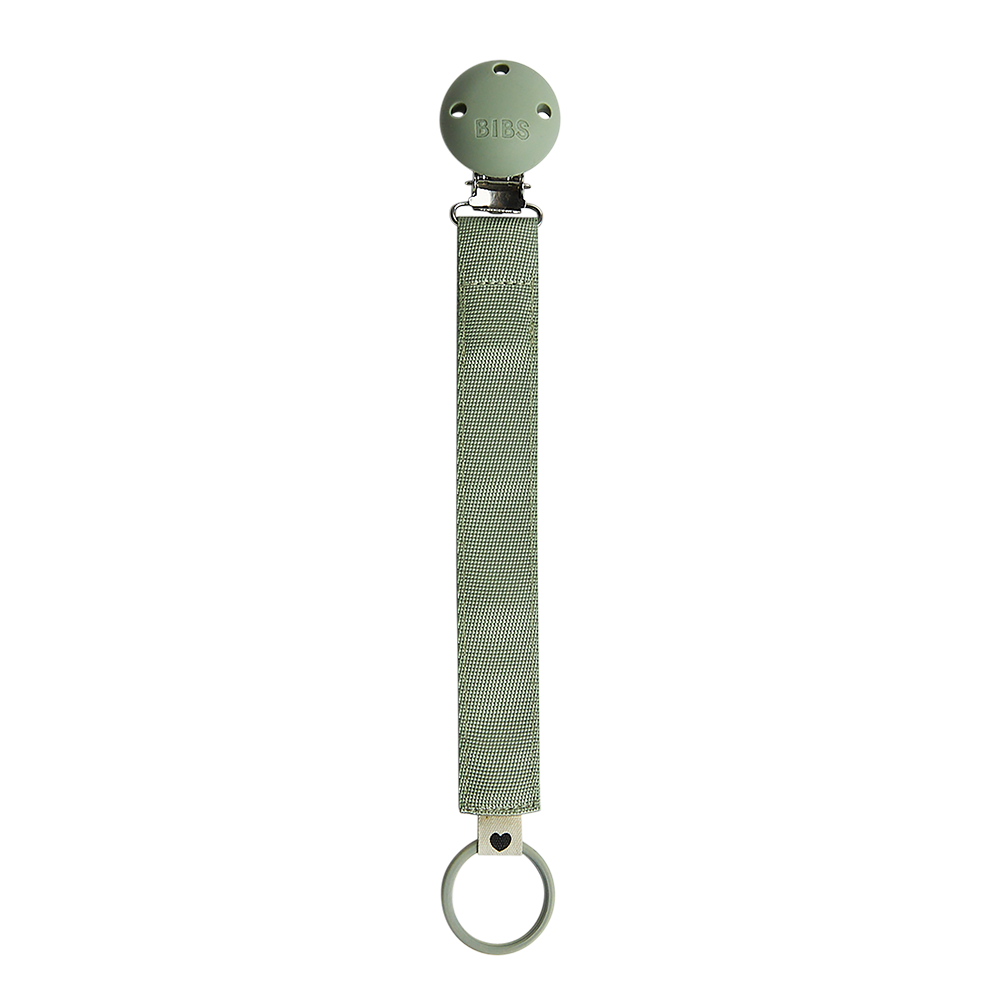 Pacifier Clip Ribbon - Sage – Bibsworld store US