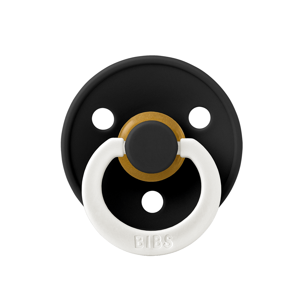 BIBS Colour GLOW - Black Pacifier – Bibsworld store US