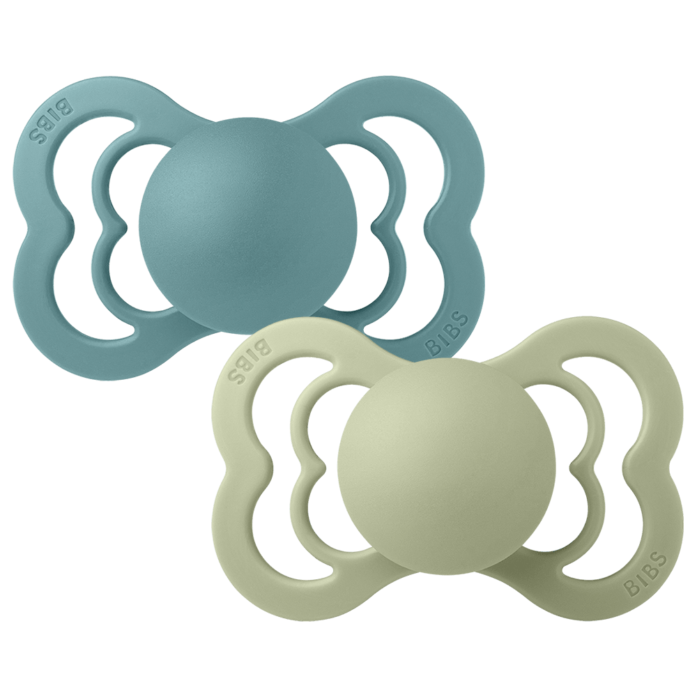 BIBS Supreme 2 PACK - Island Sea/Sage Pacifiers – Bibsworld store US