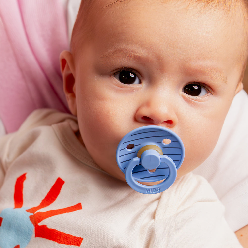 Sky Blue BIBS Studio Colour Pin: Stylish & Safe Pacifier – Bibsworld ...